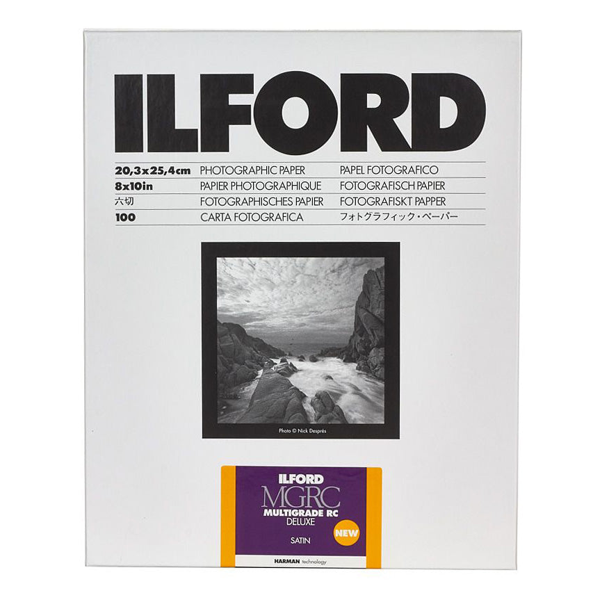 Ilford Photo Multigrade 5 RC Deluxe Satin 11x14, 50 sheets (Special ...