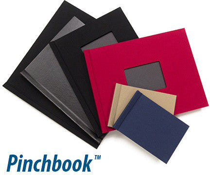 PinchBook 4x6 Landscape-Black-Cloth, No Window – Amplis Store